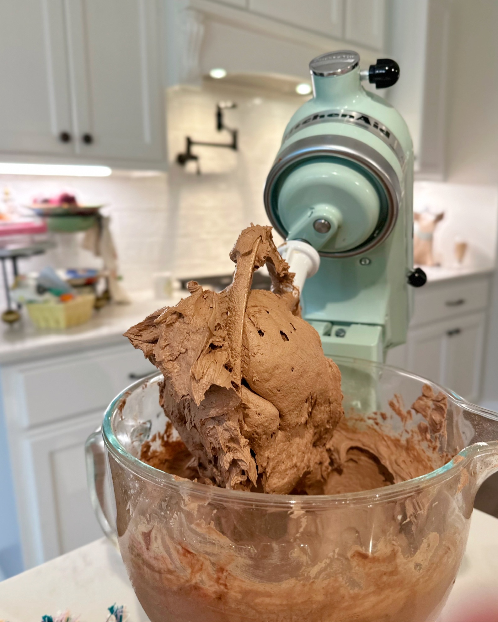 Creamy Chocolate Sour Cream Frosting - Sparkling Charm: Seasonal ...
