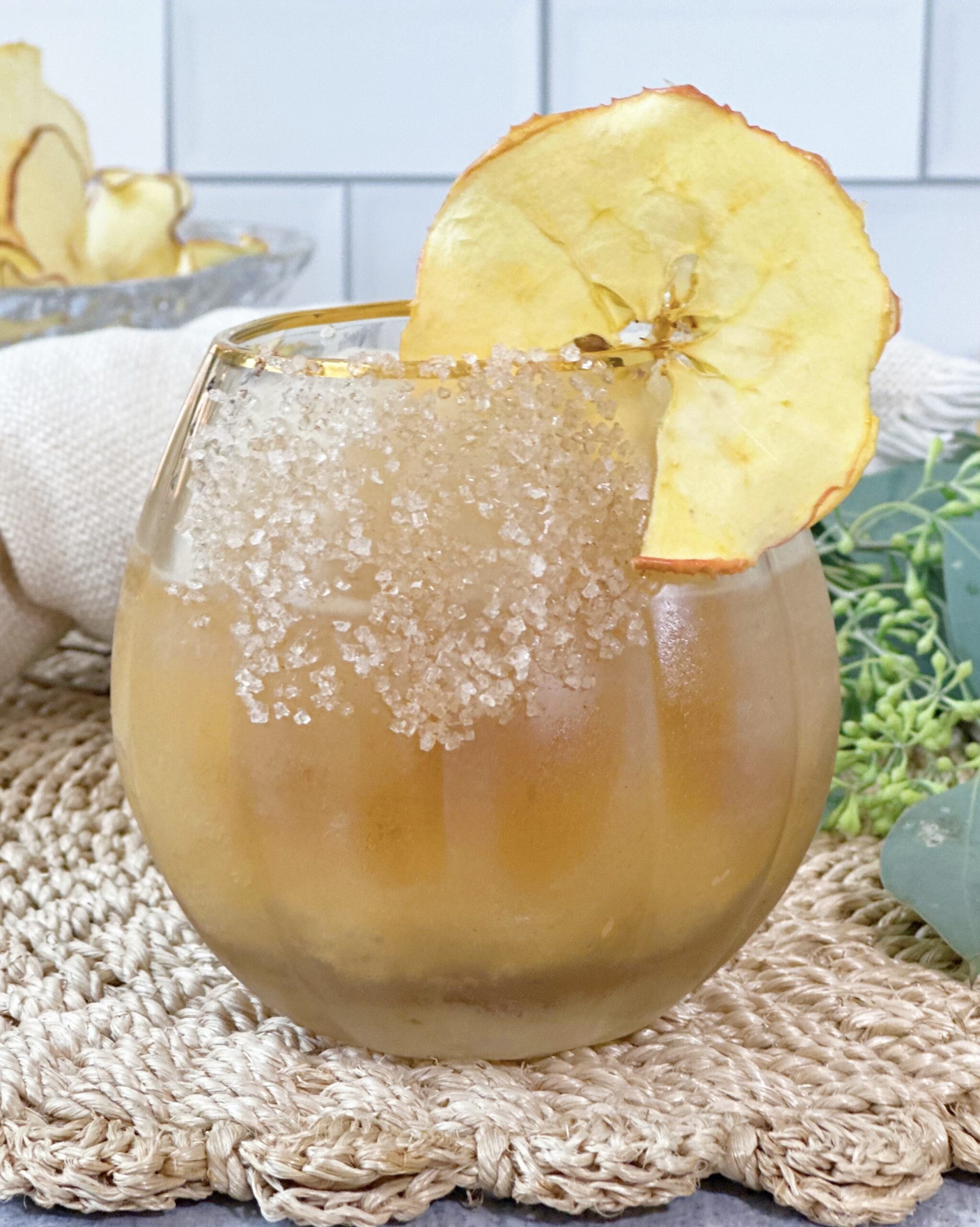 Frozen Apple Cider Margarita Recipe - Fall Cocktails